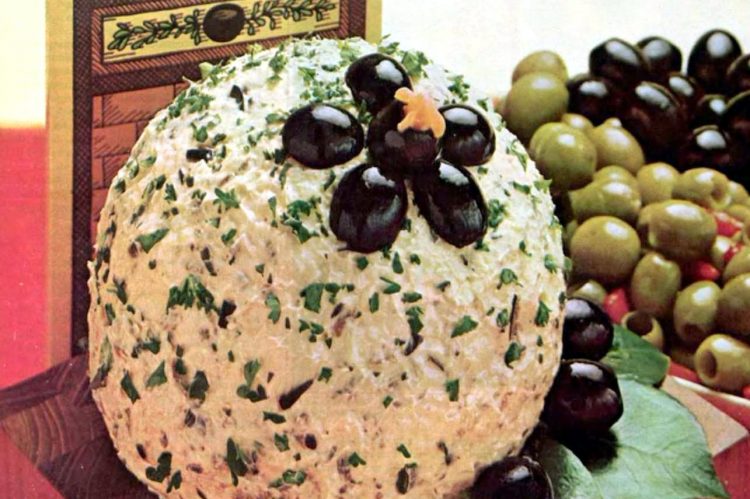 How to make an easy olive cheese ball - Click Americana