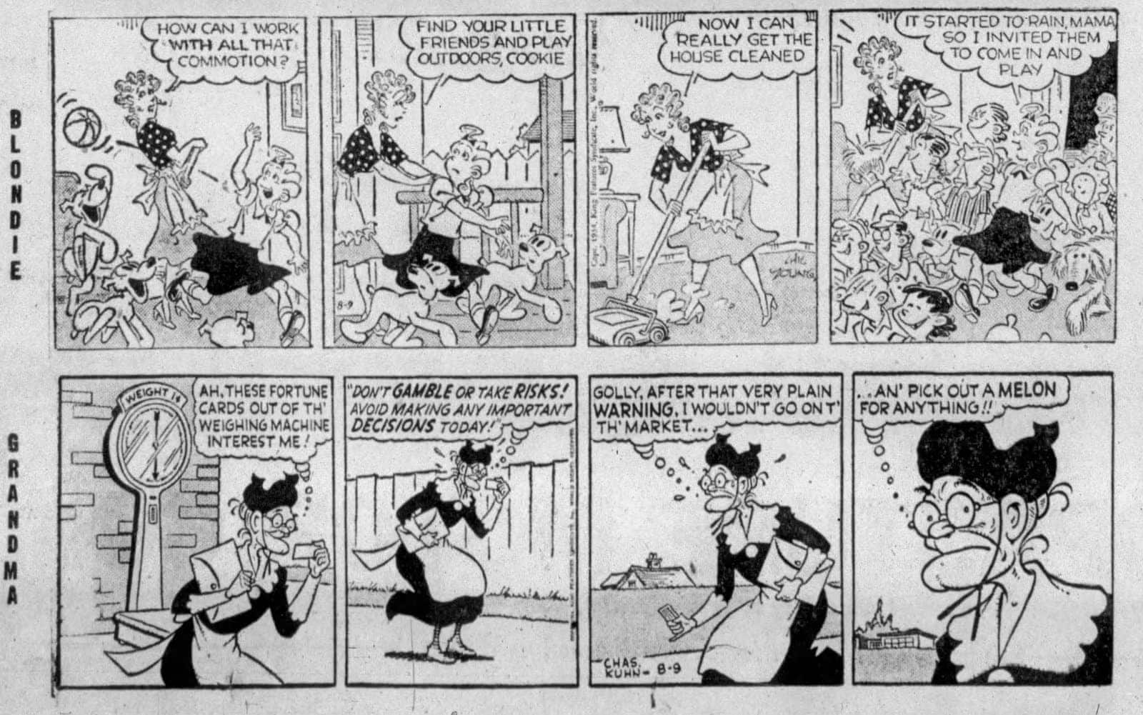1950s comics: 50 popular comic strips from the funny pages - Click ...