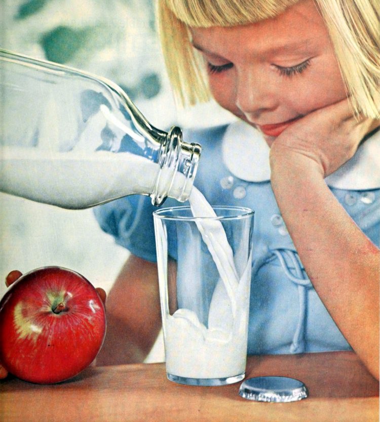 The milkman of years ago delivered milk & happy memories - Click Americana