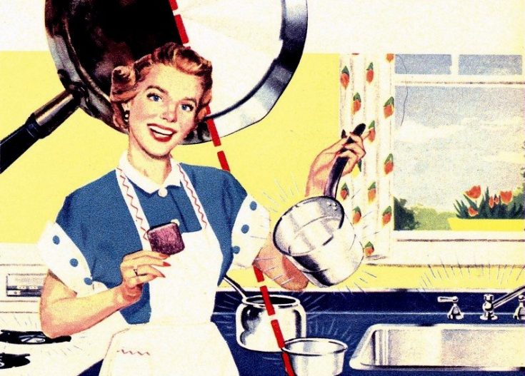 How to be a perfect ’50s housewife: Cleaning your home - Click Americana