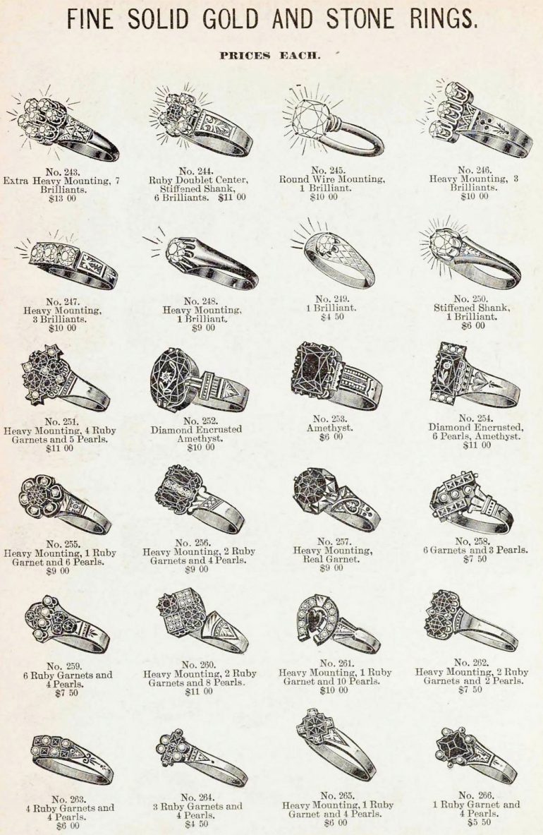 Antique Victorian rings: Vintage jewelry styles for women & men from ...