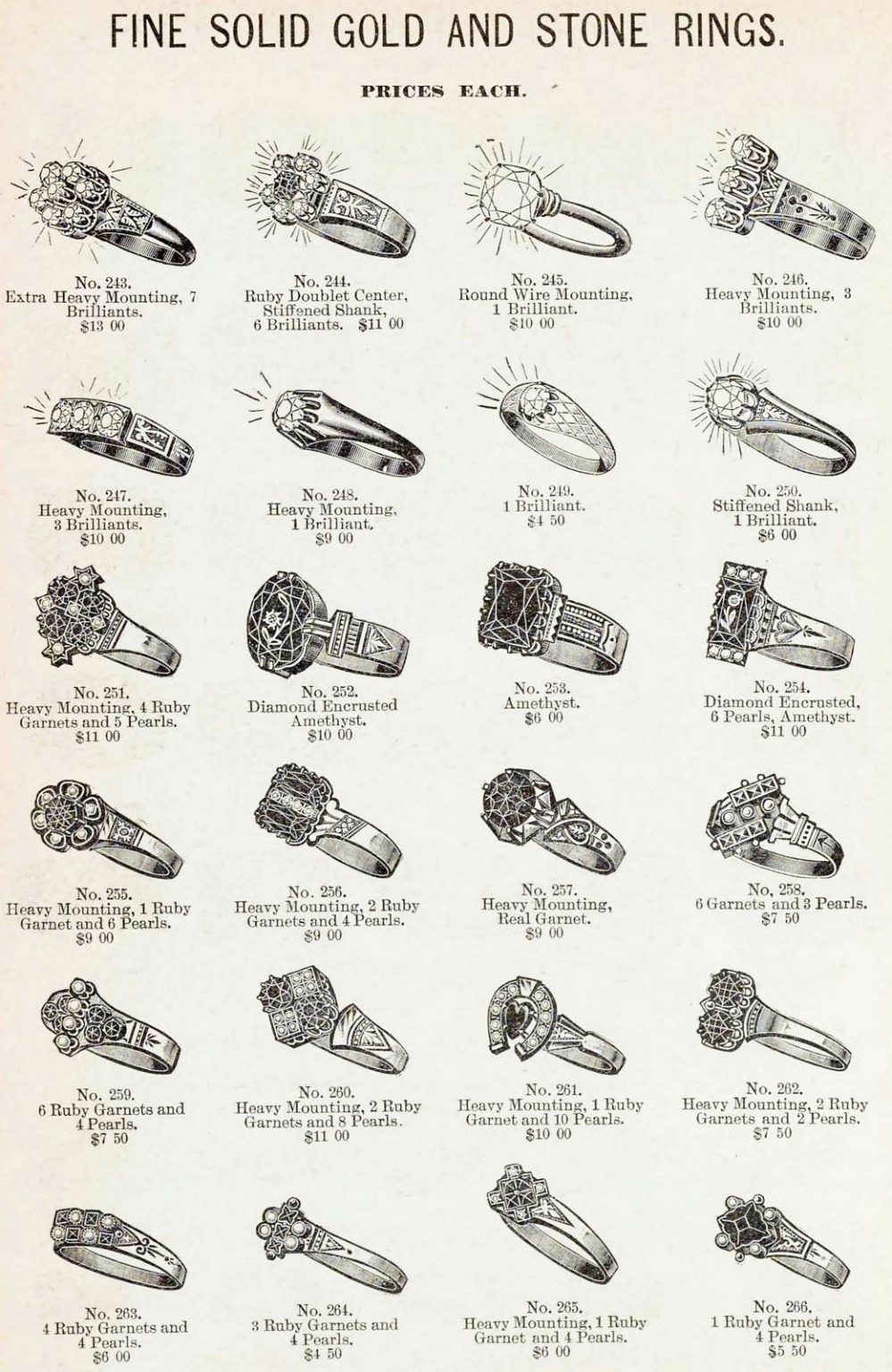 Antique Victorian rings: Vintage jewelry styles for women & men from ...