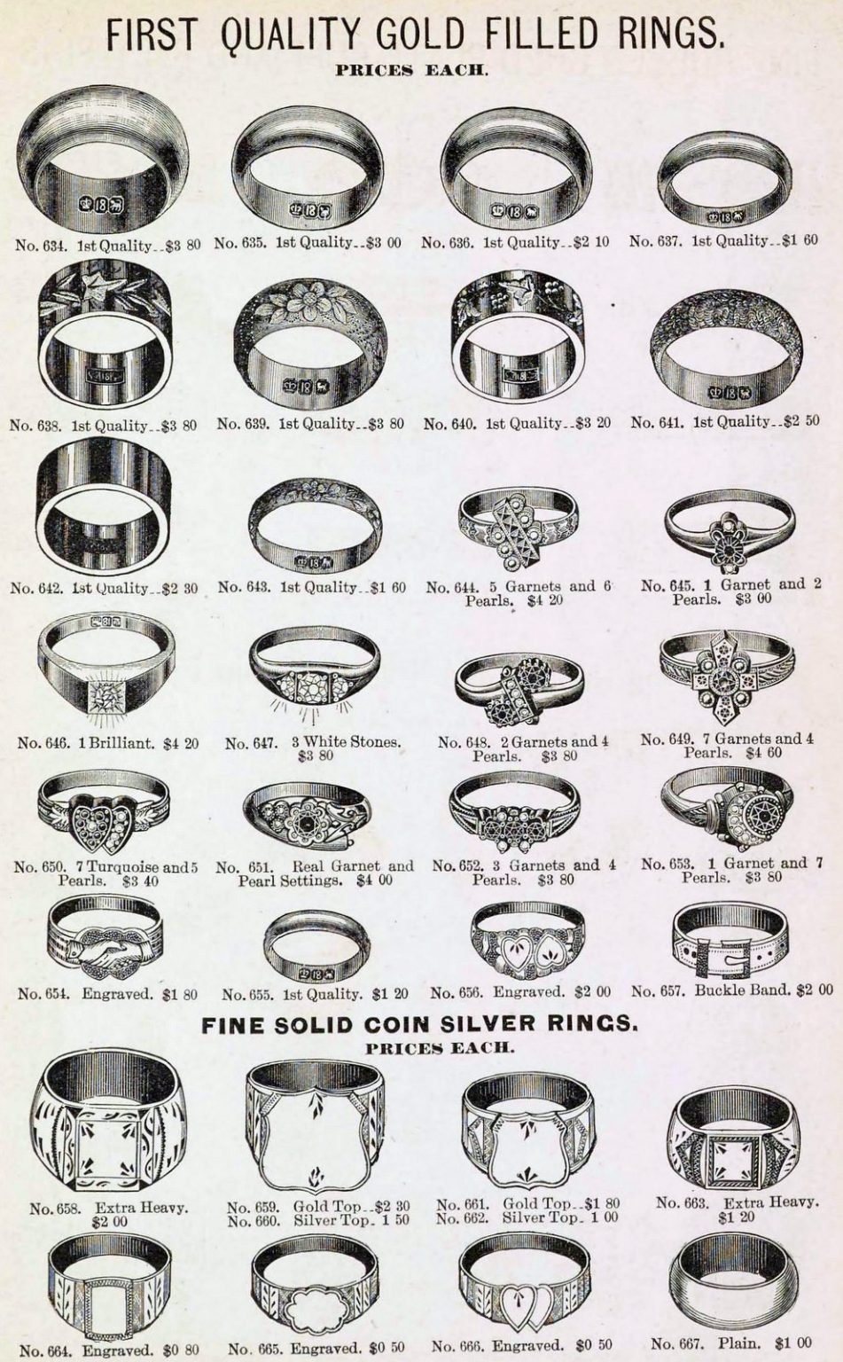 Antique Victorian rings: Vintage jewelry styles for women & men from ...