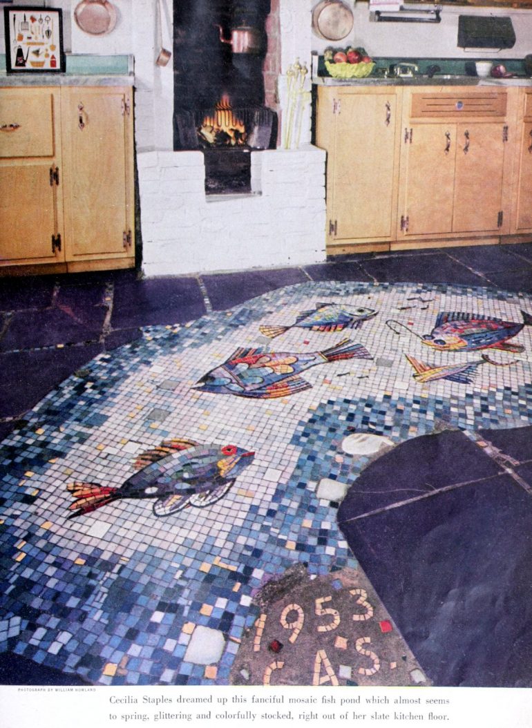 31 vintage 1950s kitchen tile design ideas - Click Americana