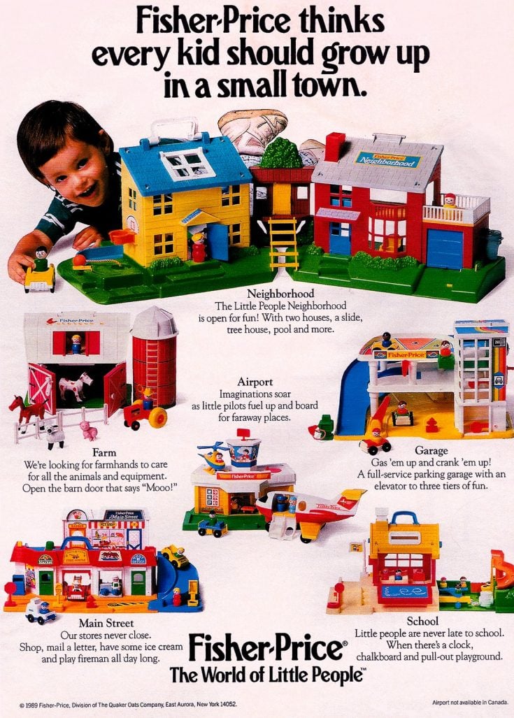 Look back at these vintage Fisher-Price Little People play sets ...