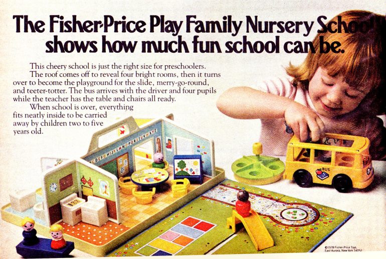 See vintage Fisher-Price Little People play sets & remember how much ...