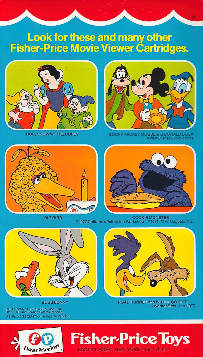 Fisher-Price Movie Viewer toys from the '70s let kids turn a handle to ...