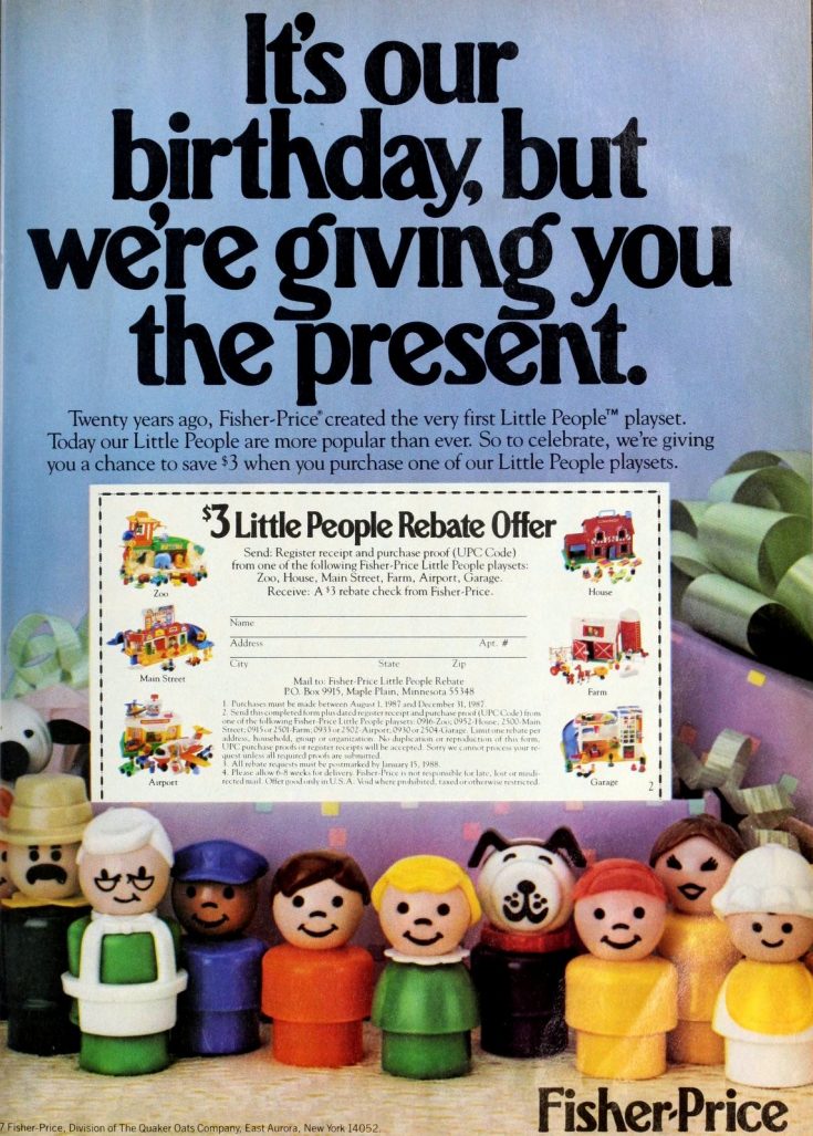 See vintage Fisher-Price Little People play sets & remember how much ...