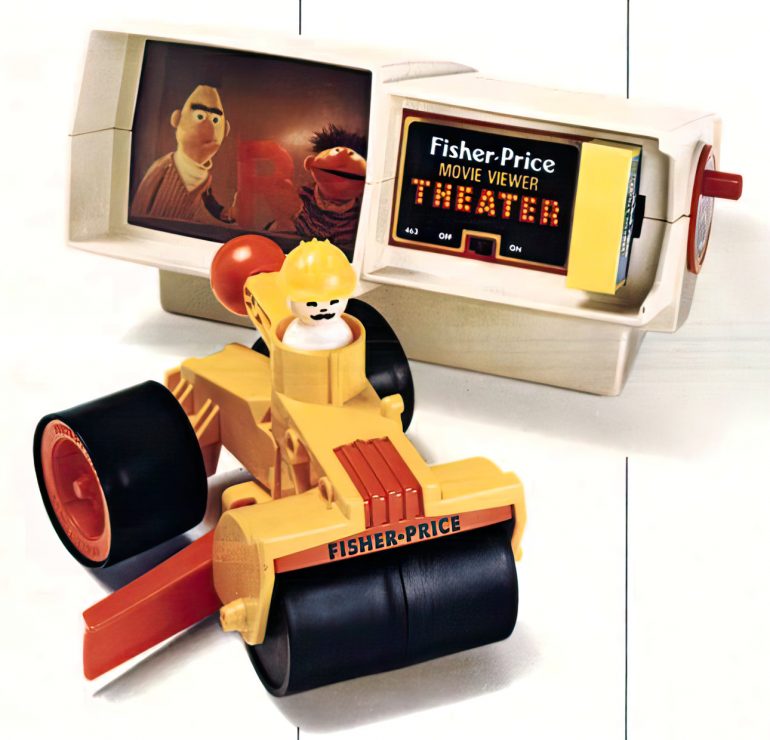 Fisher-Price Movie Viewer toys from the '70s let kids turn a handle to ...