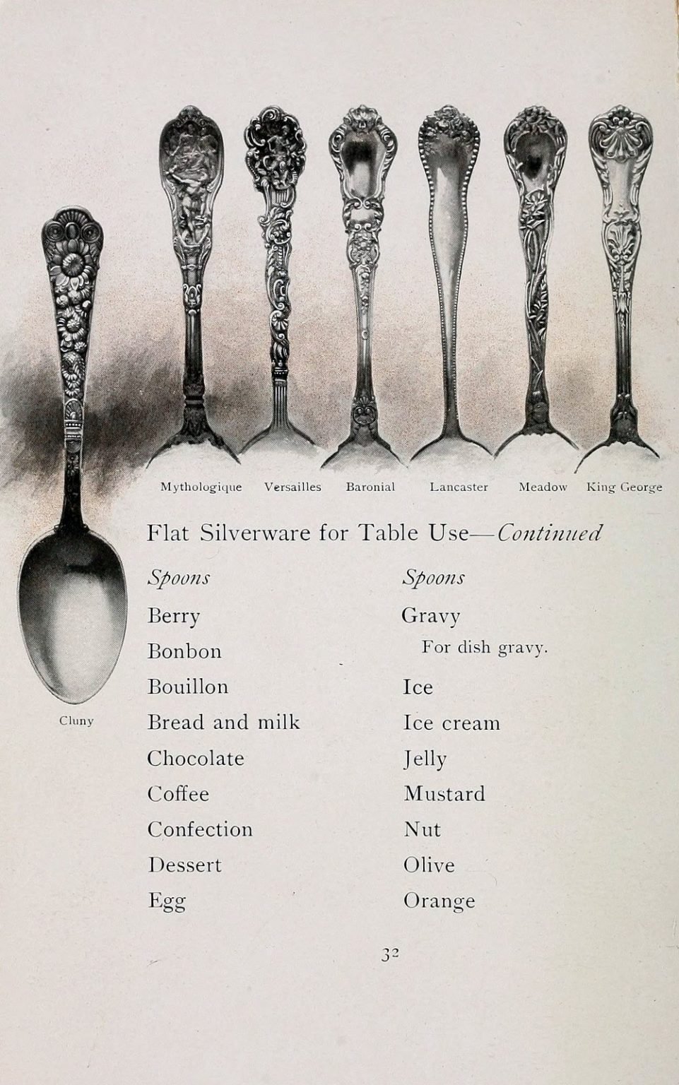 Look back at antique Gorham Sterling silver patterns & styles - Click ...