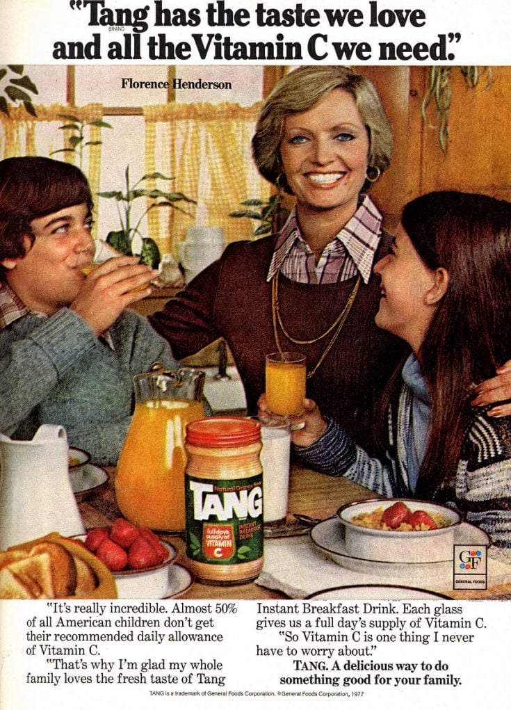 Tang, the retro orange drink mix that astronauts & Florence Henderson ...