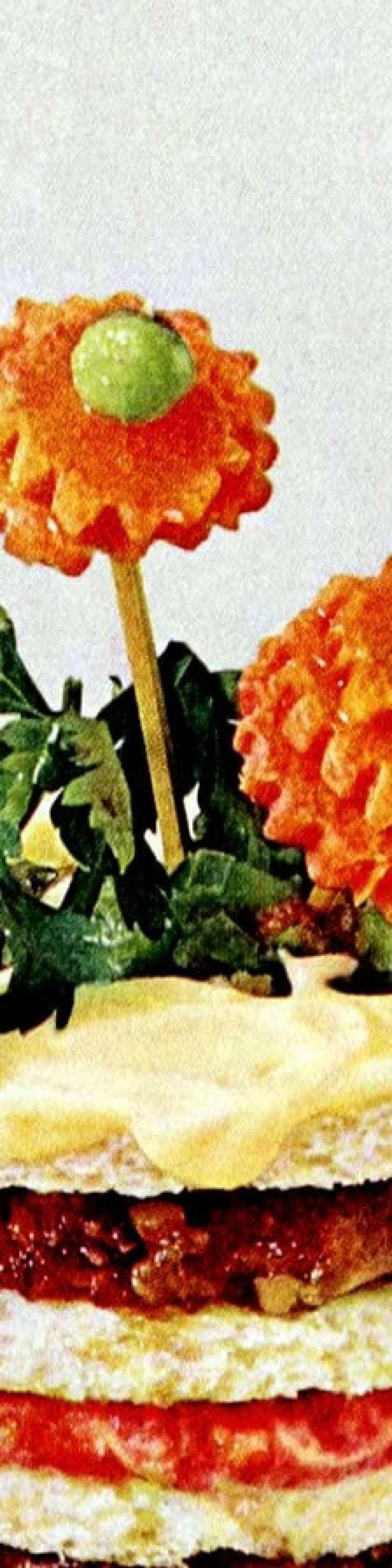 How to make cute flower pot sandwiches - Click Americana