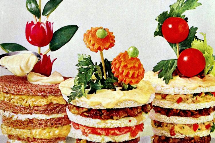 How to make cute flower pot sandwiches - Click Americana