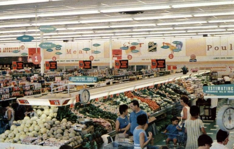 100 vintage 1960s supermarkets & old-fashioned grocery stores - Click ...