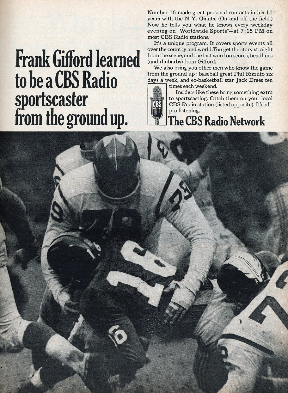 Old CBS Radio shows from the 1950s & 1960s had news, comedy, sports ...