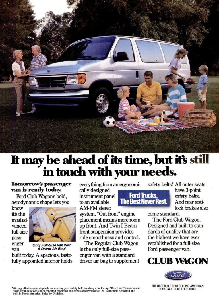 The classic Ford Club Wagon was the ultimate ride for families in the ...