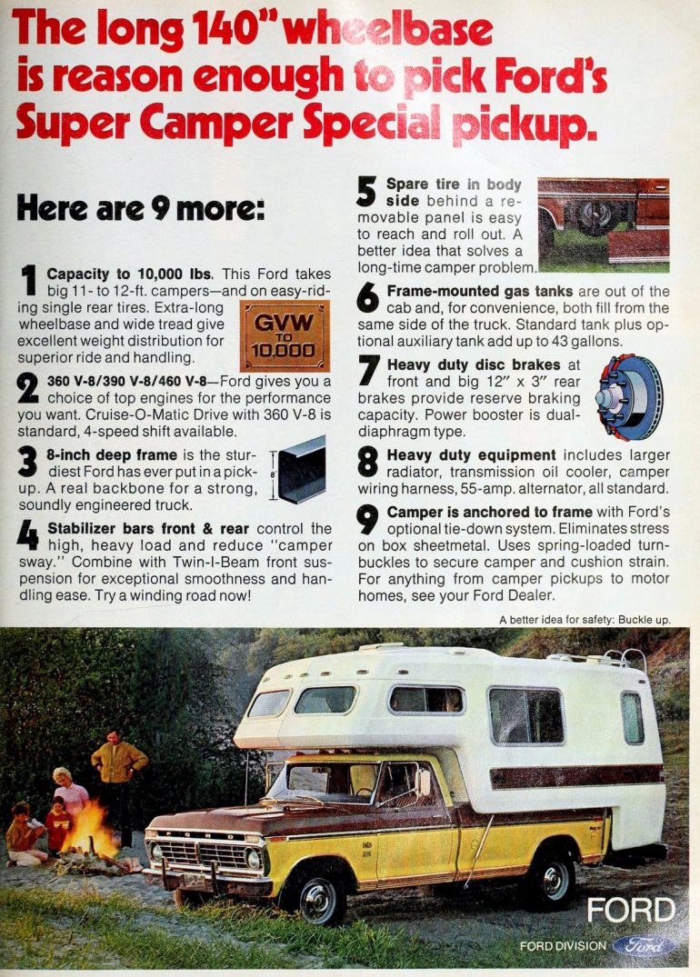 Vintage truck campers: Relive the golden era of fun family road trips ...