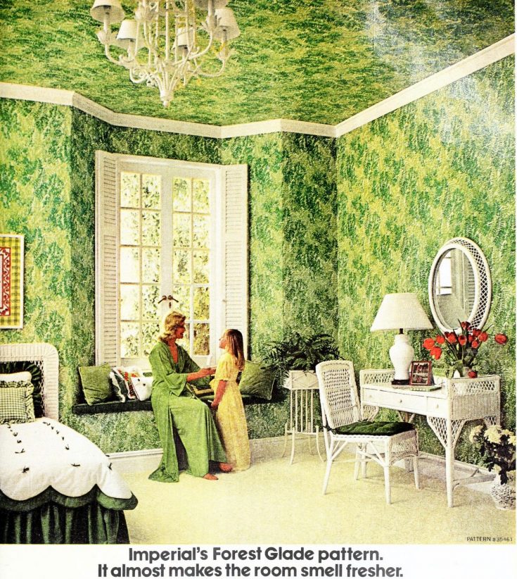 Wild ceiling wallpaper ideas from the 1970s that might make you rethink ...