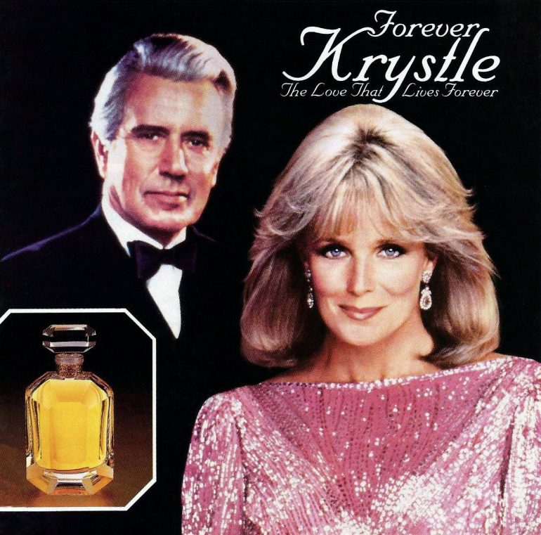 Forever Krystle & Carrington fragrances, based on Dynasty stars Linda ...