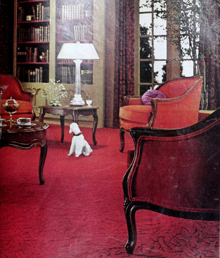 Mid century modern living room decor: 50+ vintage photos showing bold ...
