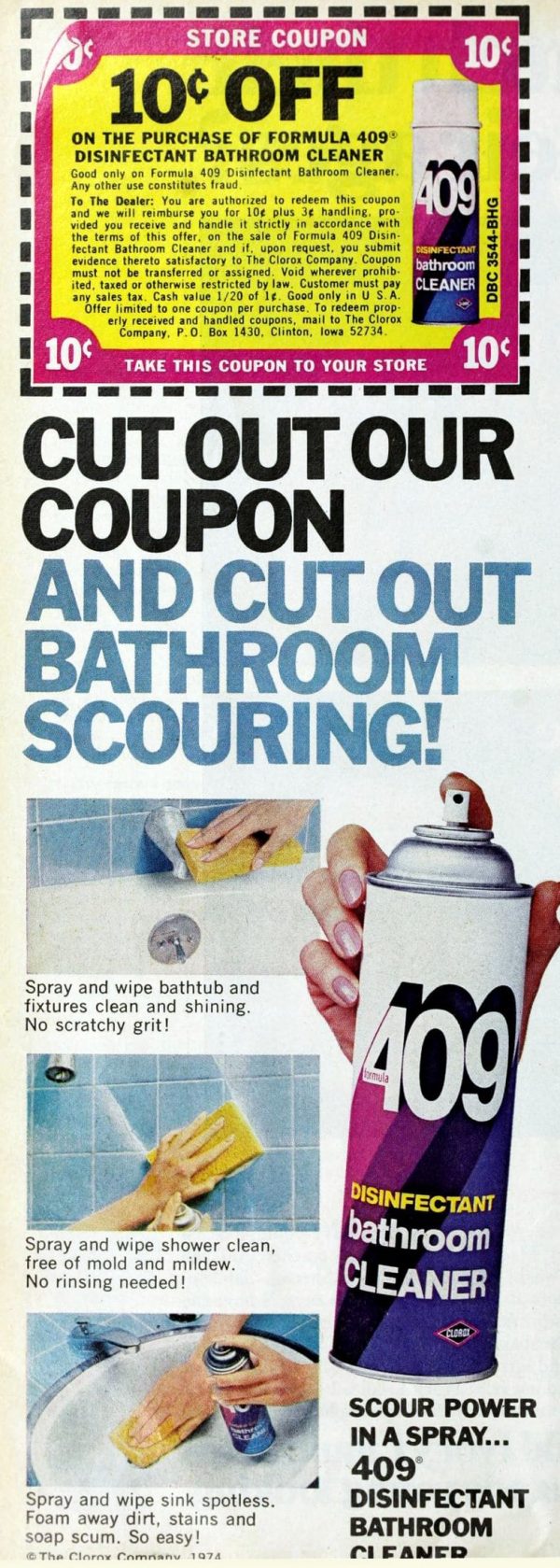Vintage Formula 409 was the 'miracle household cleaner' that debuted in ...