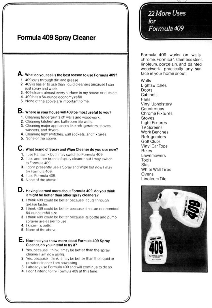 Vintage Formula 409 was the 'miracle household cleaner' that debuted in ...