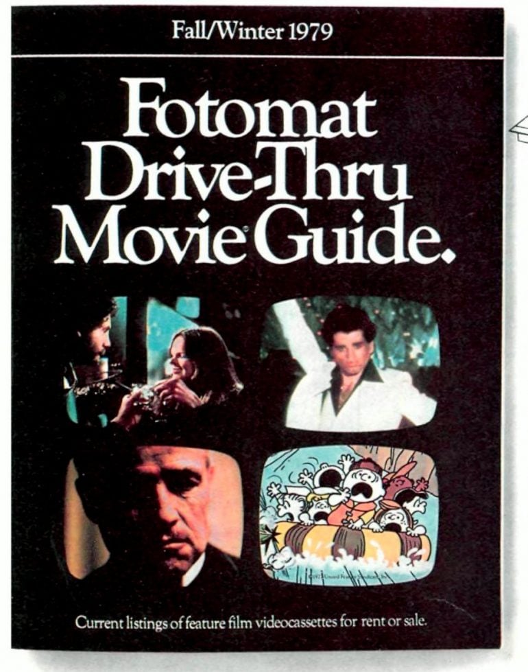 The drive-up Fotomat store offered fast & easy next day film developing ...