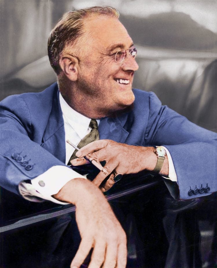 Franklin Delano Roosevelt behind the scenes: Candid moments from a ...