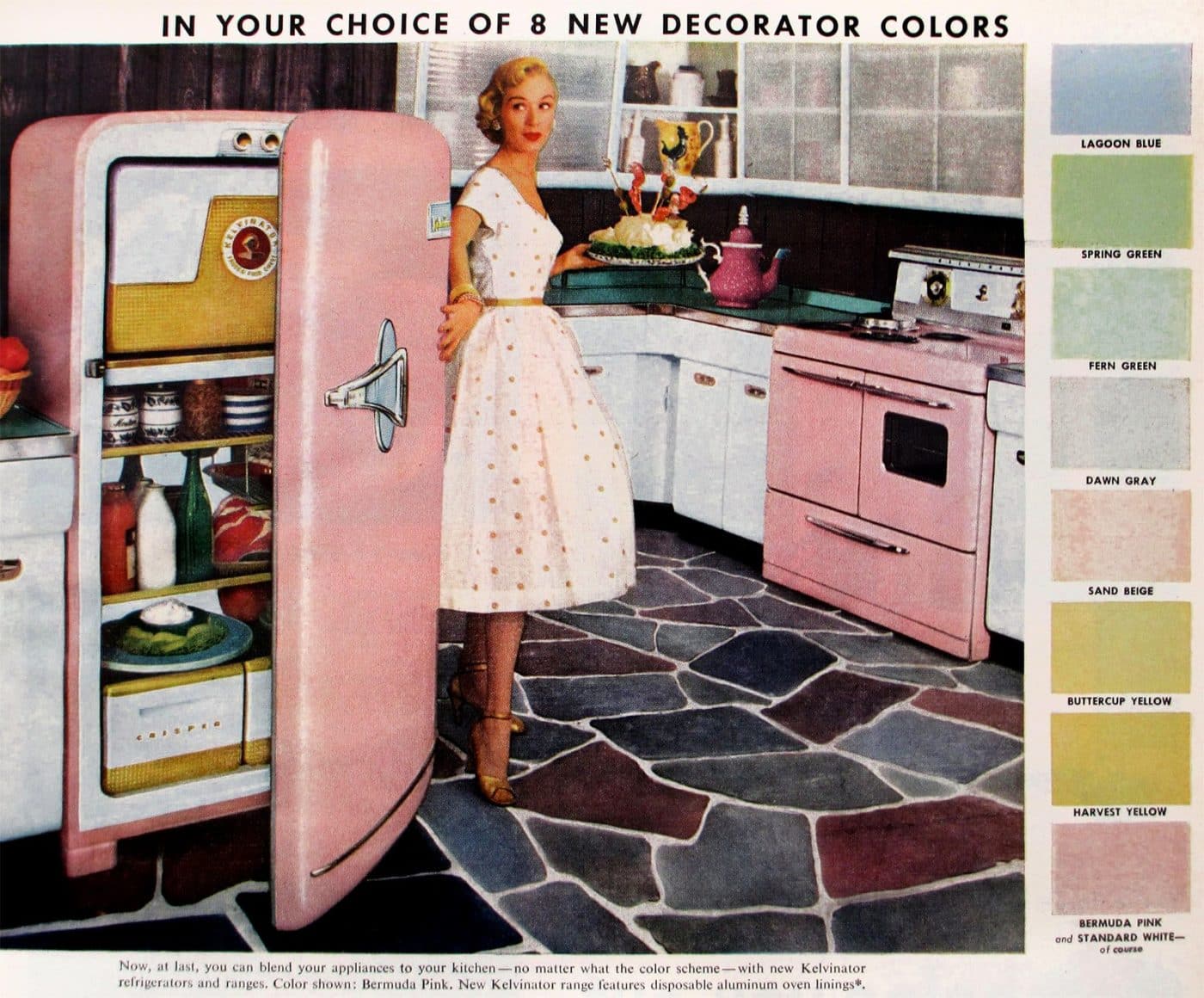How to be a perfect '50s housewife: Love your refrigerator! - Click ...