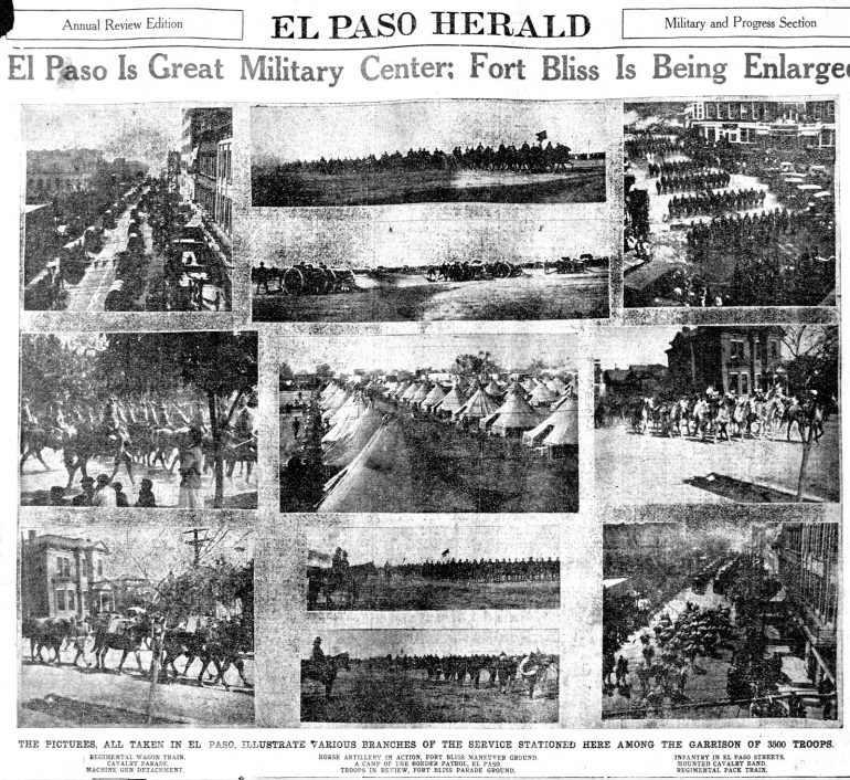 Scenes of old El Paso, Texas in the early 1900s - Click Americana