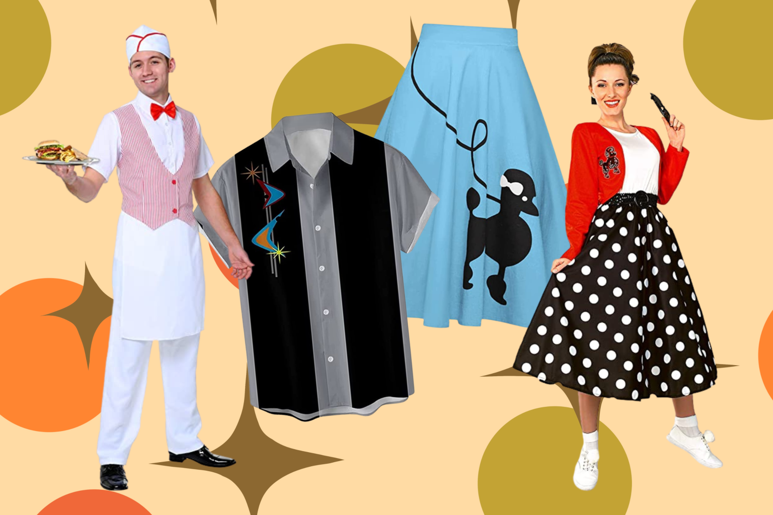 16 fun 50s costumes for men & women to rock the sock hop (or Halloween ...