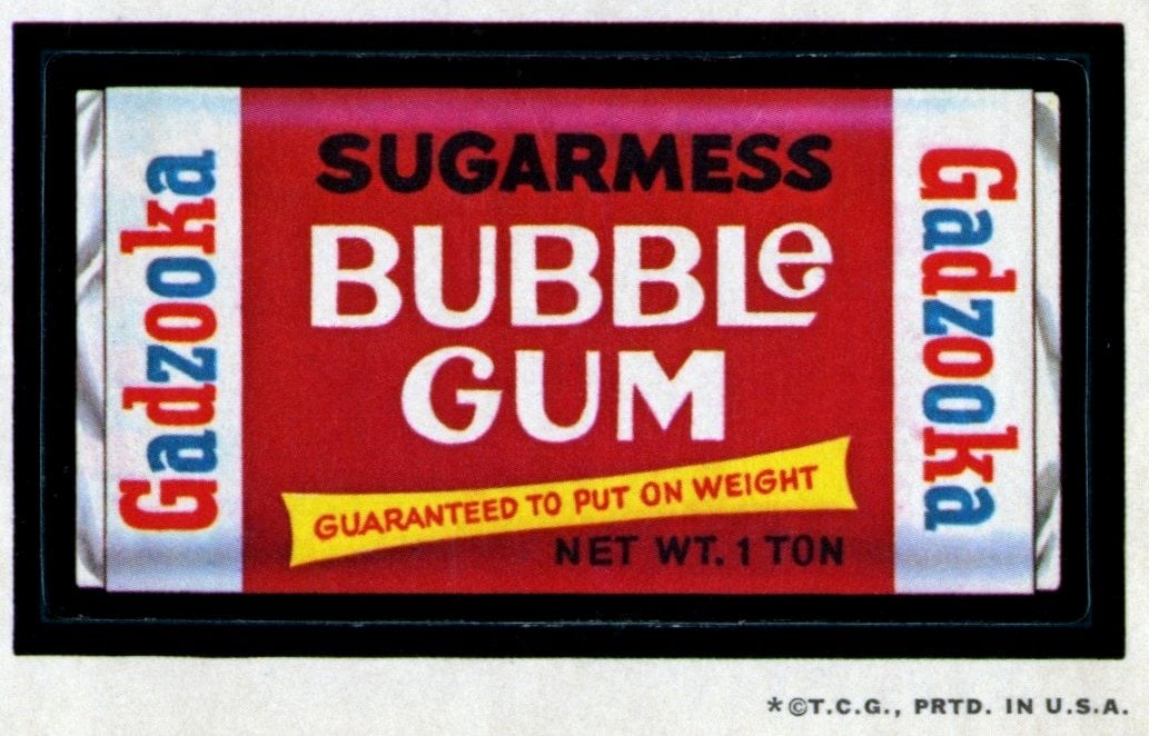 Vintage Wacky Packages: 50 Wacky Packs cards for candy, cereal and more ...