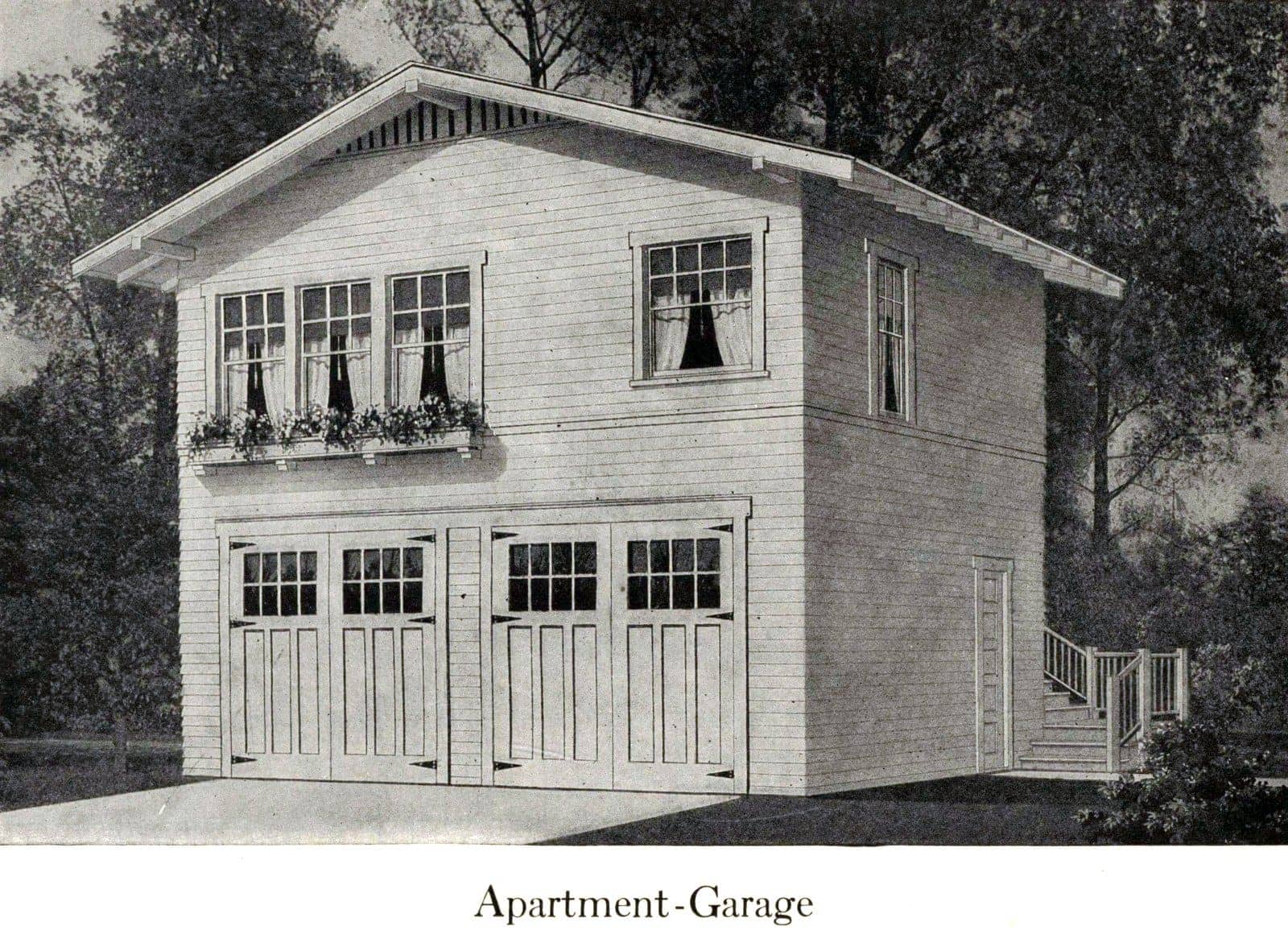 20+ home garage additions from the twenties - Click Americana