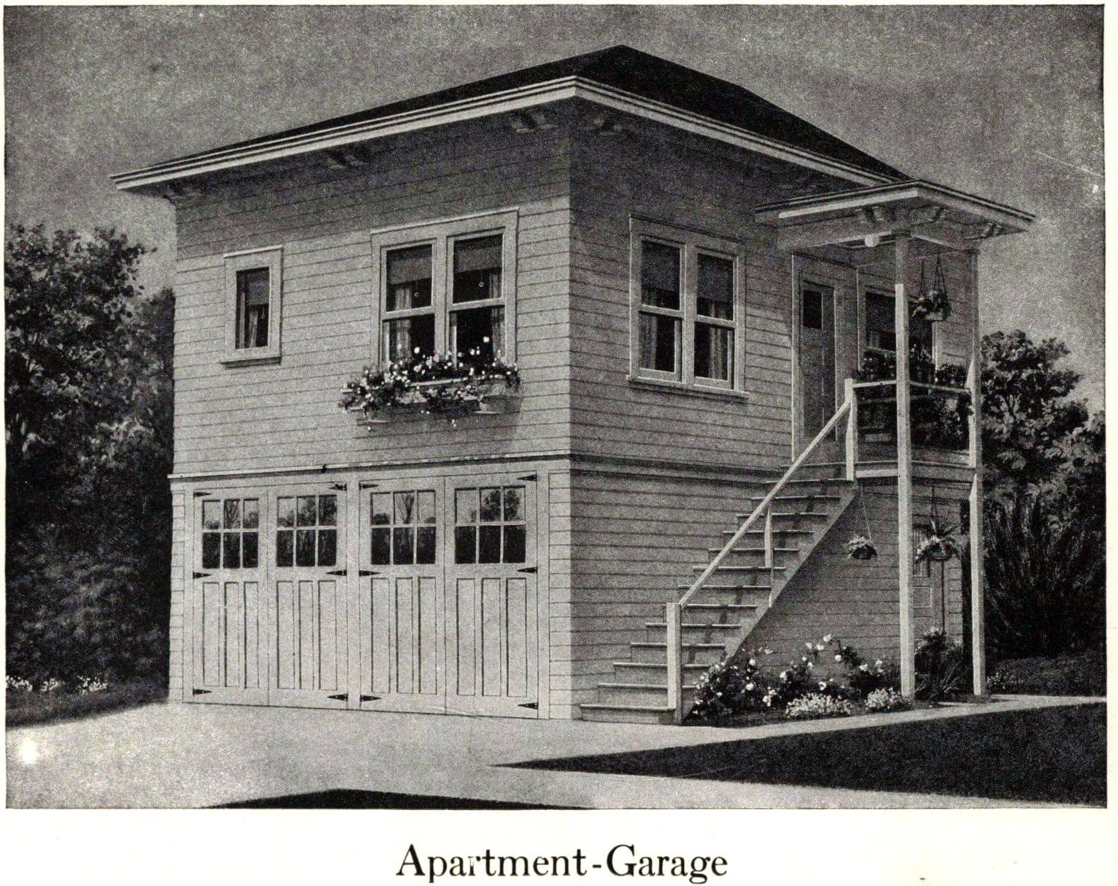 20+ home garage additions from the twenties - Click Americana