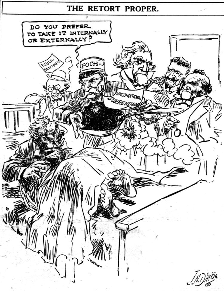 World War 1: How the media & public called for Germany's unconditional ...