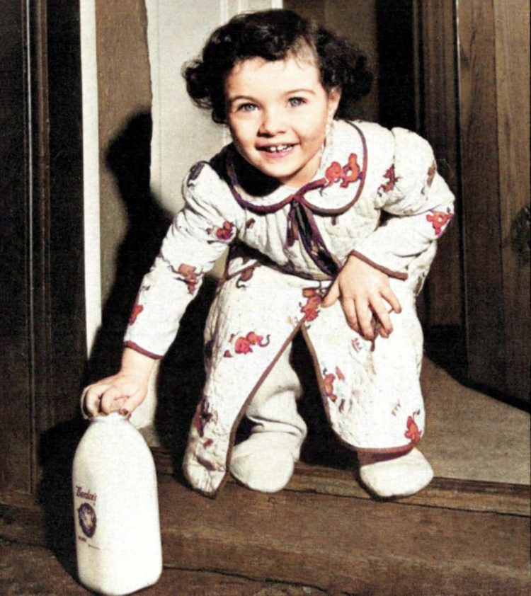 The milkman of years ago delivered milk & happy memories - Click Americana