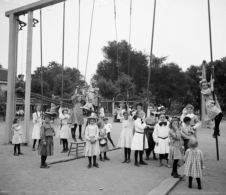 These 47 dangerous old playgrounds were risky, chaotic - and totally ...