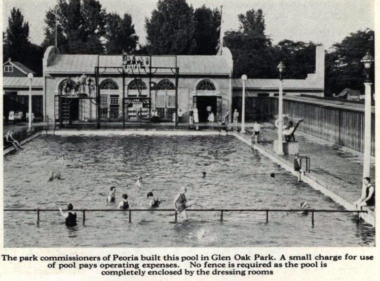 Huge old outdoor public swimming pools like these made summertime cool ...