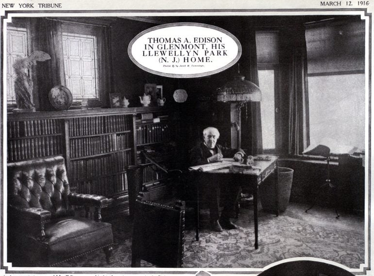 Inside the gorgeous Thomas Edison house: A glimpse into his unique 1916 ...