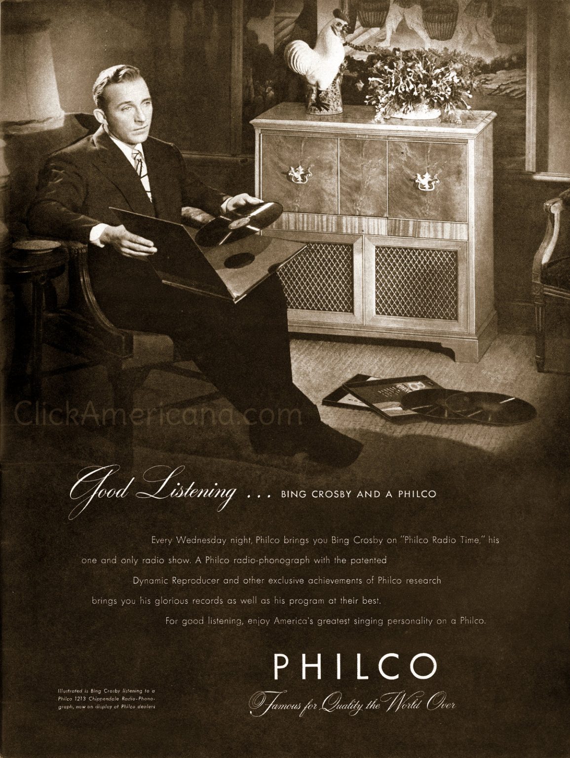 Bing Crosby ads & commercials: See how the legendary singer pitched ...