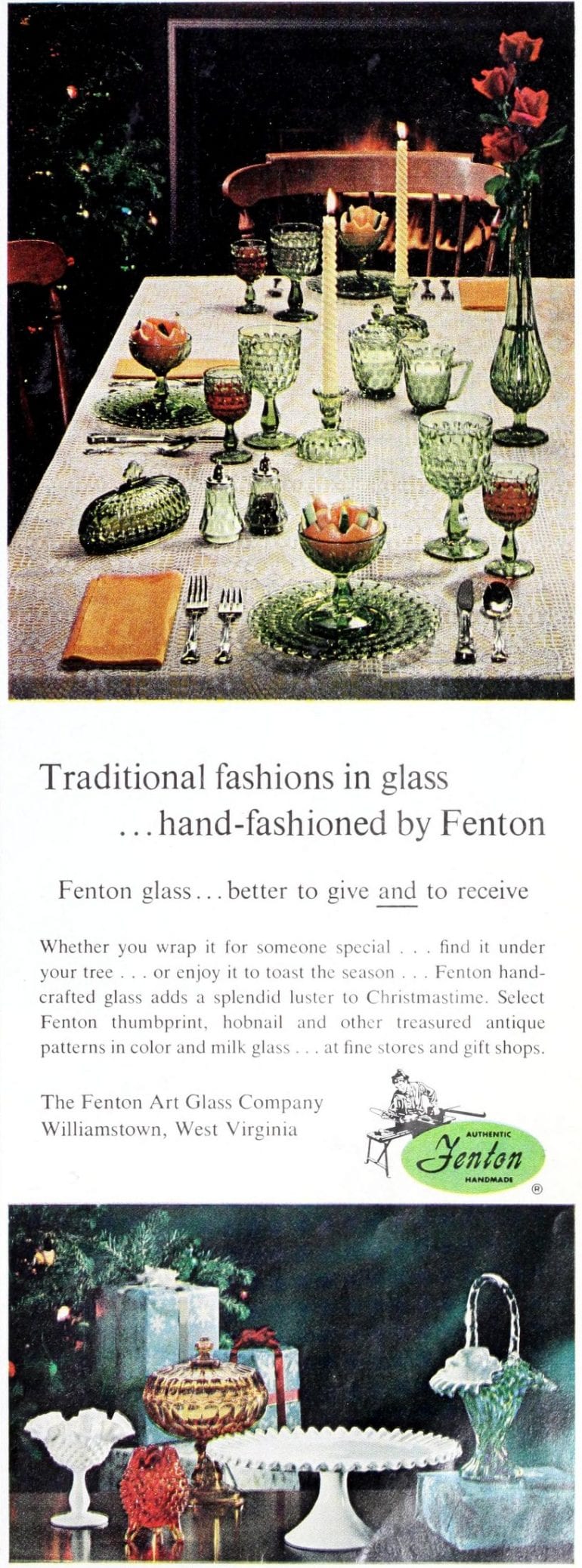 These vintage Fenton glass styles from the 1950s, 60s & 70s are a ...