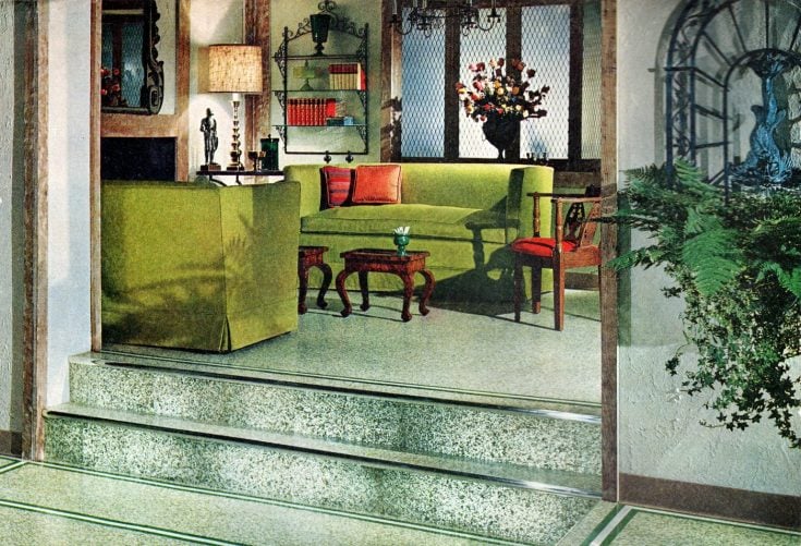 Mid century modern living room decor: 50+ vintage photos showing bold ...