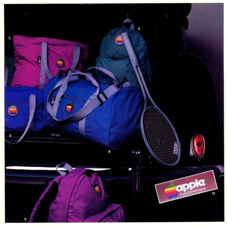 i80s: Retro Apple Computer merch & rainbow-logo clothes from the '80s ...