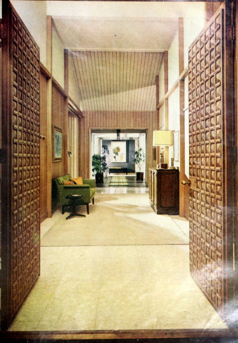 A mid-century modern model home: See H&G's Hallmark house for 1963 ...