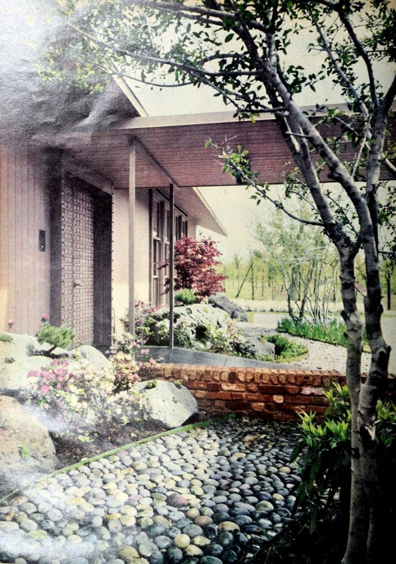 A mid-century modern model home: See H&G's Hallmark house for 1963 ...