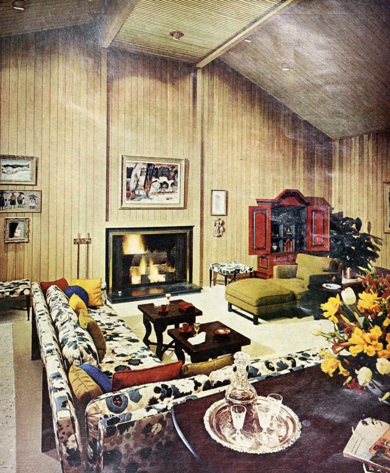 A mid-century modern model home: See H&G's Hallmark house for 1963 ...