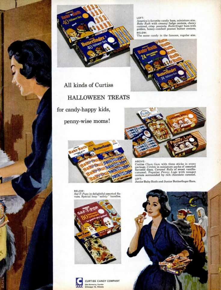 This memorable vintage Halloween candy from the '50s & '60s will take ...