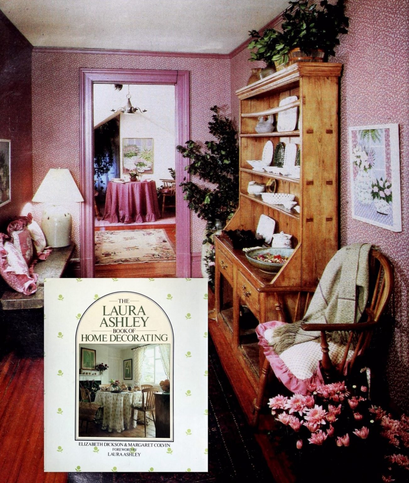 Back in the 80s & 90s, we were obsessed with Laura Ashley home decor ...
