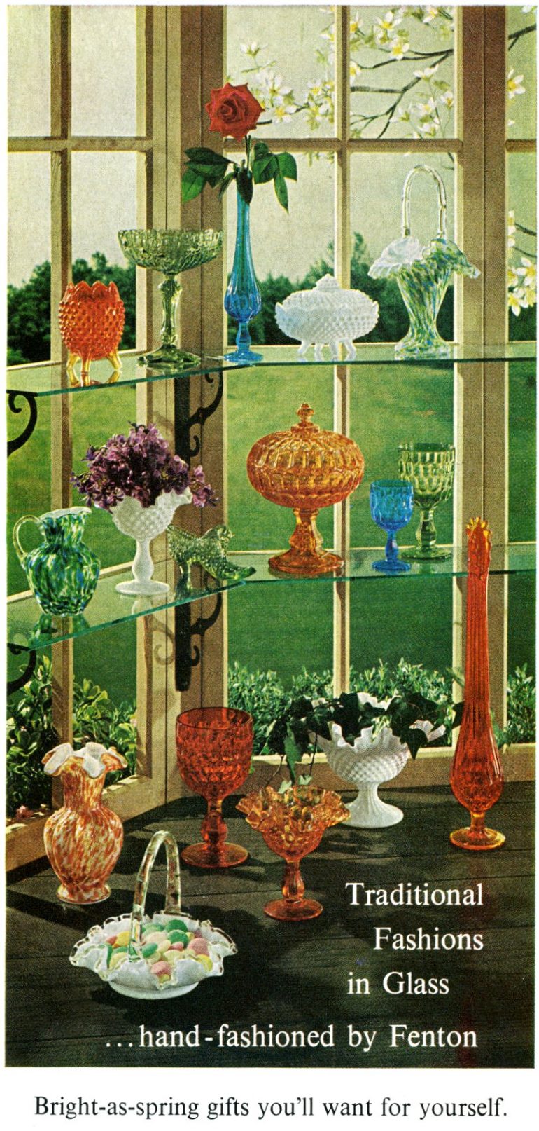 These vintage Fenton glass styles from the 1950s, 60s & 70s are a ...