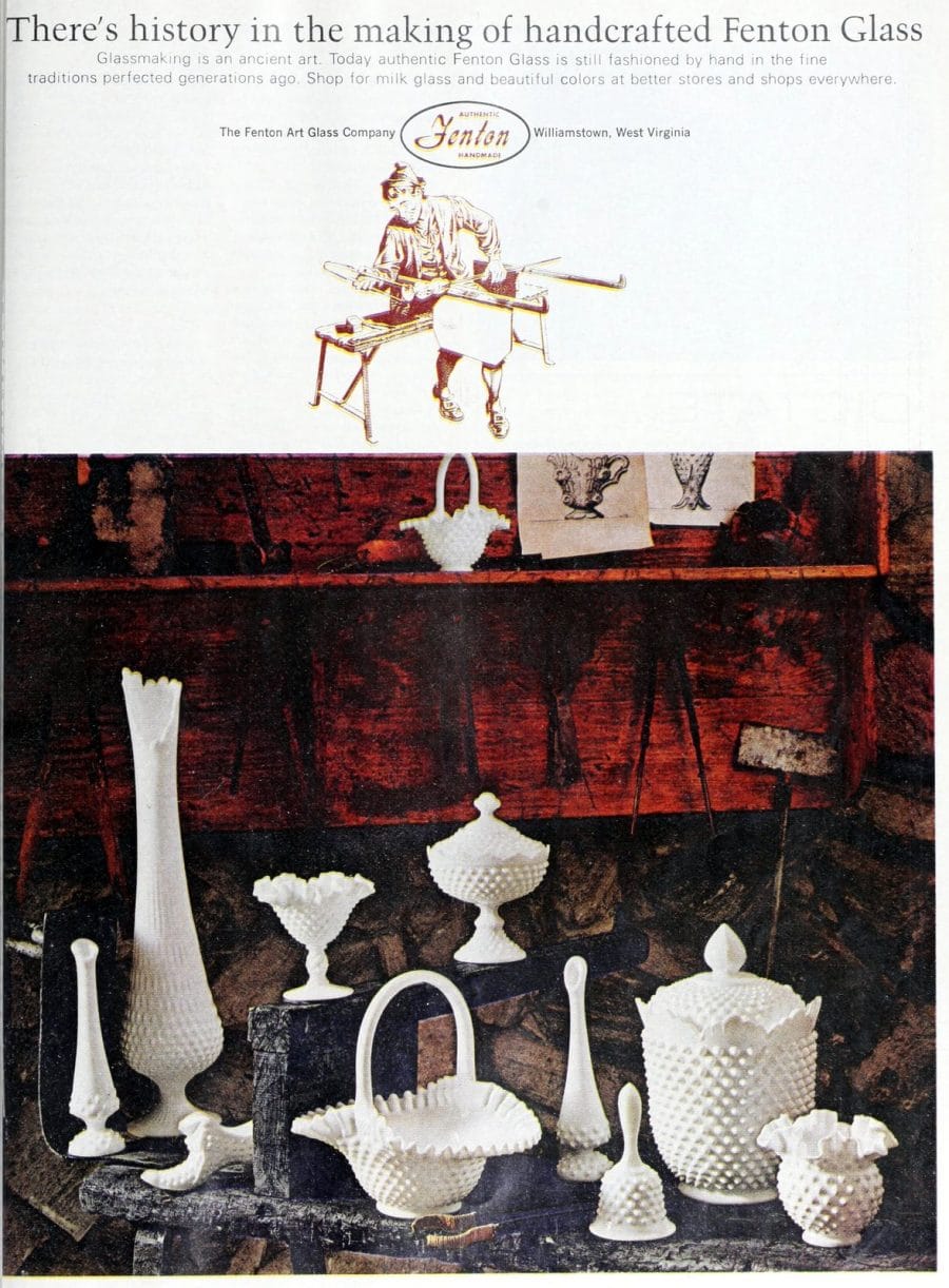 These vintage Fenton glass styles from the 1950s, 60s & 70s are a ...